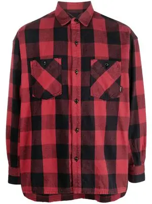 NEIGHBORHOOD Check-pattern Cotton Shirt