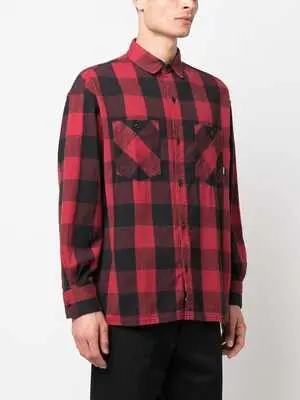 NEIGHBORHOOD Check-pattern Cotton Shirt