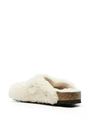 BIRKENSTOCK Boston Platform Slides - Neutrals