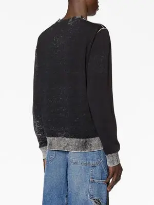 DIESEL® K-larence-b Reverse-print Jumper