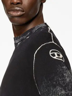 DIESEL® K-larence-b Reverse-print Jumper