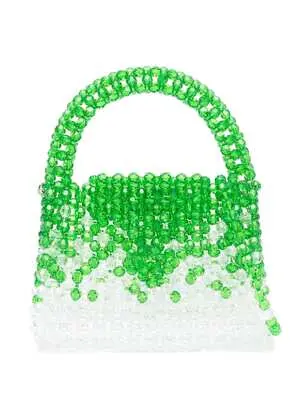 Germanier Bead-embellished Tote Bag - Green