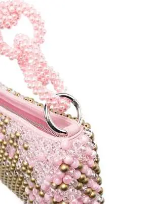Germanier Bead-embellished Shoulder Bag