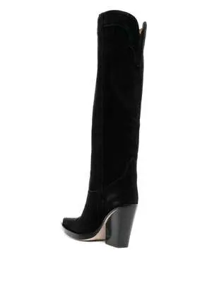 Paris Texas 90mm Knee-high Suede Boots