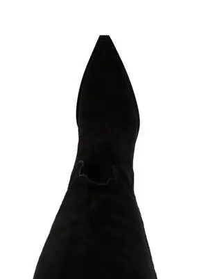 Paris Texas 90mm Knee-high Suede Boots