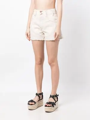 Ulla Johnson Wide-leg High-waisted Shorts