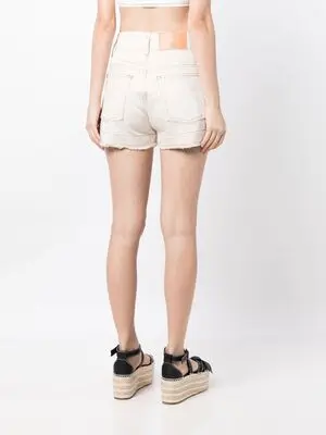 Ulla Johnson Wide-leg High-waisted Shorts