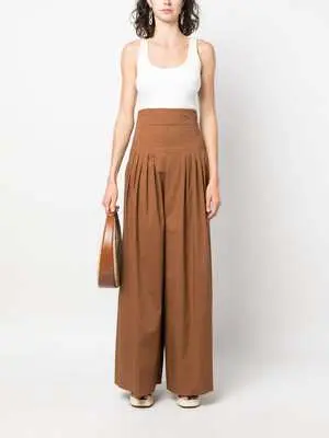 Federica Tosi High-waisted Palazzo Trousers