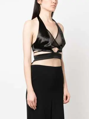 Dsquared2 Halterneck Cropped Top
