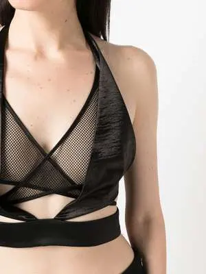 Dsquared2 Halterneck Cropped Top
