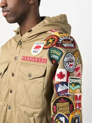 Dsquared2 Patch-detail Hooded Jacket