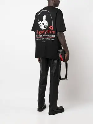 44 LABEL GROUP Graphic-print Cotton T-shirt