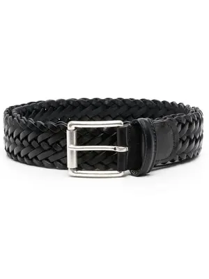 Anderson's Taric Leather Belt - Black