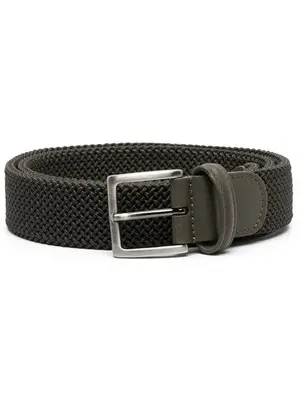 Anderson's Elastic Woven Belt - Green