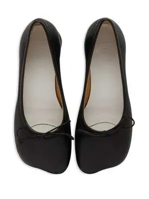 MAISON MARGIELA Anatomic Leather Ballerina Shoes - Black