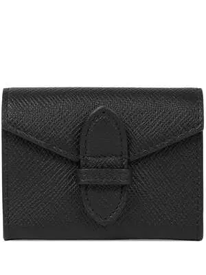 Smythson Panama Playing Cards And Case - Black