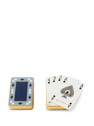 Smythson Panama Playing Cards And Case