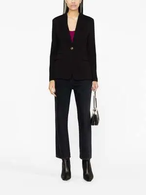 Pinko Single-breasted Blazer - Black