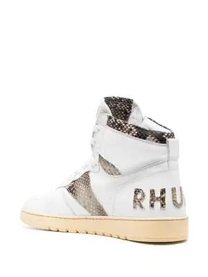 Rhude Panelled High-top Sneakers