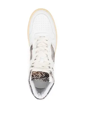 Rhude Panelled High-top Sneakers