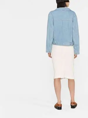 Nanushka Light Wash Denim Jacket