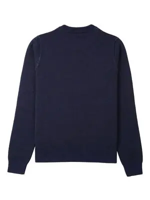 SPORTY & RICH Text-print Wool Jumper