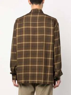 Palm Angels Logo-print Shirt - Brown