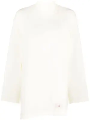 Y3 Logo-patch Long-sleeve T-shirt - White