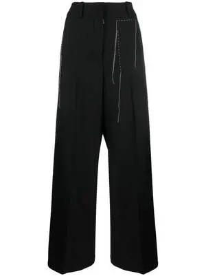 Off-White Wide-leg Tailored Trousers