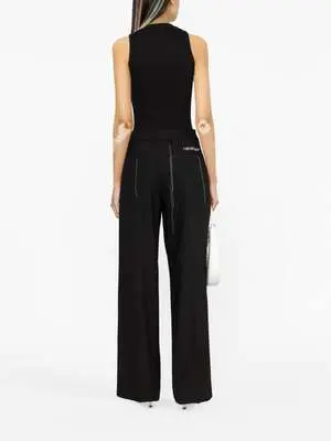 Off-White Wide-leg Tailored Trousers