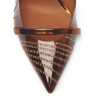 MALONE SOULIERS Embellished Maureen Mules 85