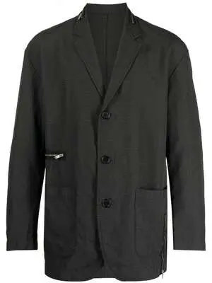 Undercover Textured Single-breasted Blazer