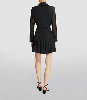 Sandro Wrapped Blazer Mini Dress