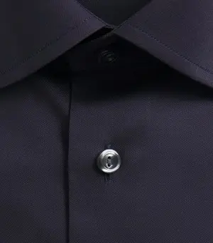 Eton Signature Twill Slim Shirt - Navy