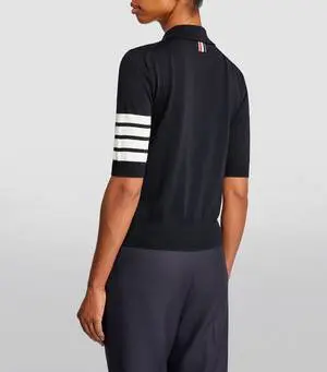 Thom Browne 4-bar Polo Shirt