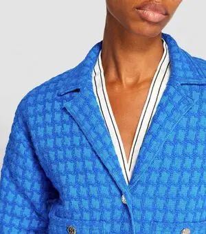 Sandro Cropped Tweed Jacket