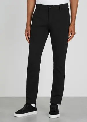 Paige Stafford Slim-leg Trousers - Black