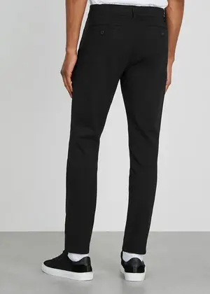 Paige Stafford Slim-leg Trousers - Black