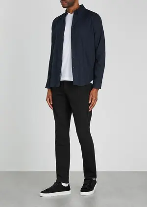 Paige Stafford Slim-leg Trousers - Black