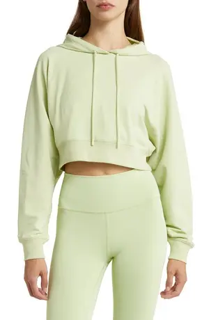 Alo Yoga Double Take French Terry Crop Hoodie