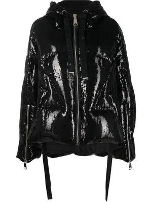 Khrisjoy Sequin-embellished Jacket - Black