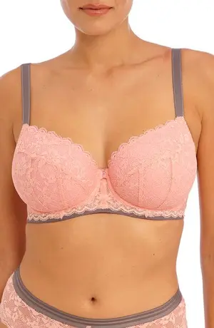 Freya Offbeat Underwire Padded Half Cup Bra - Roehip