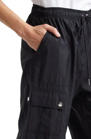 Cinq À Sept Nitsan Parachute Pants - Black