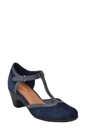 Easy Spirit Cara T-strap Pump