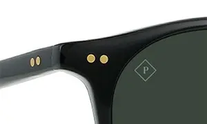 Raen Basq 50mm Polarized Round Sunglasses