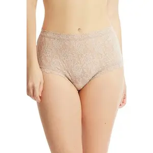 Hanky Panky Signature Lace High Waist Boyshorts - Chai