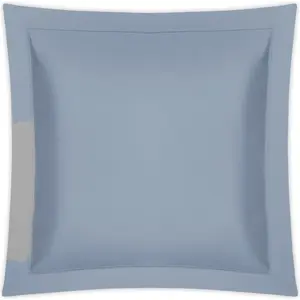 MATOUK Talita Satin Stitch Sham - Hazy Blue