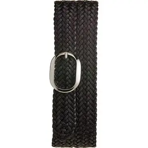 TOM FORD Oval Buckle Woven Belt