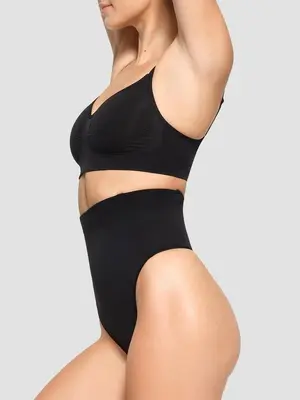 SKIMS Core Control Thong - Onyx