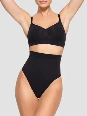 SKIMS Core Control Thong - Onyx